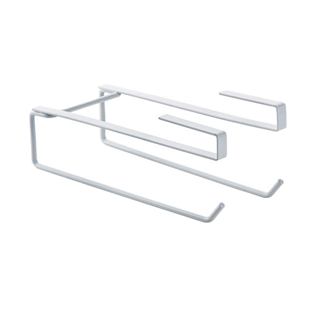 2 Pieces Paper Storage Rack Tissue Organizer Free-punch Holder Kitchen ...