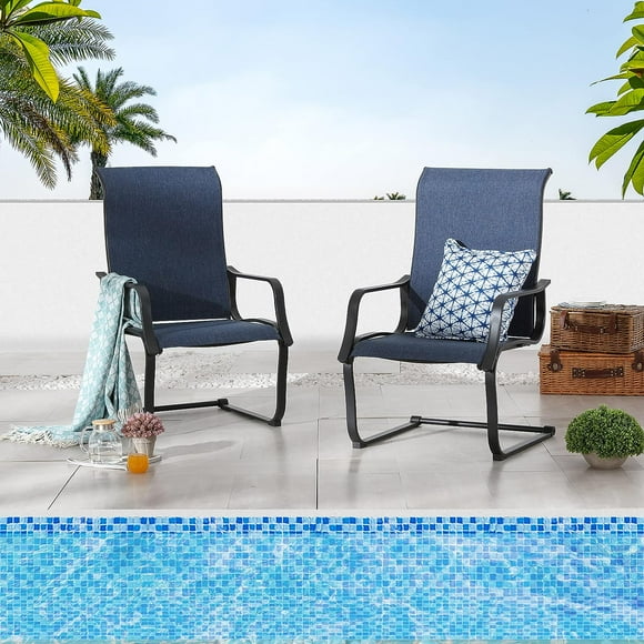 C Spring Patio Chairs