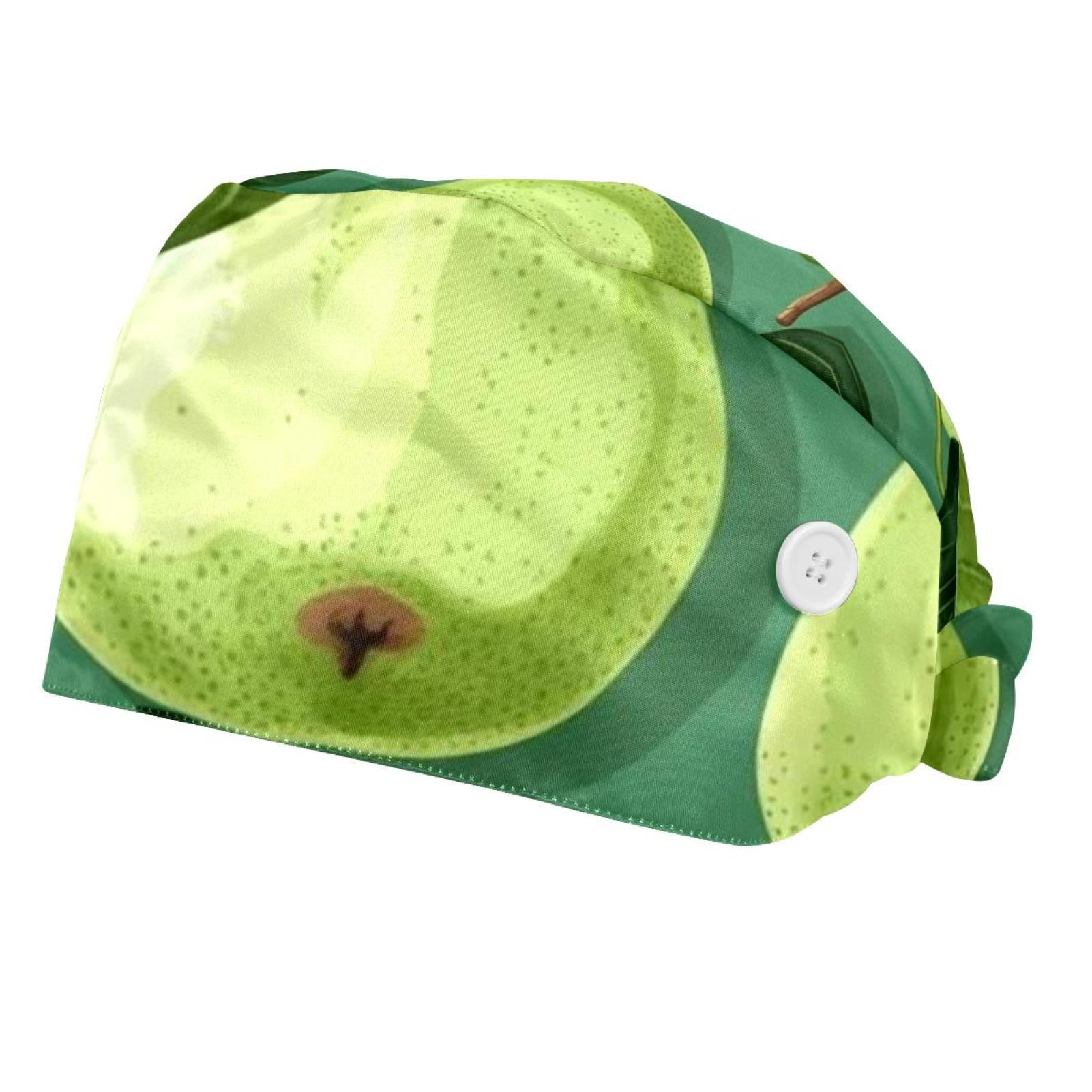 2 Pieces Pear Working Cap with Buttons and Sweatband，Adjustable ...