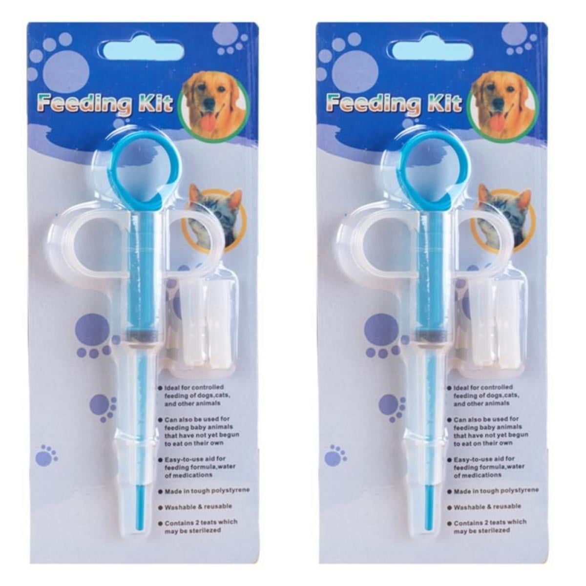 2 Pieces Pet Pill Plunger Popper,for Small Cats Dogs Pill Dispenser ...
