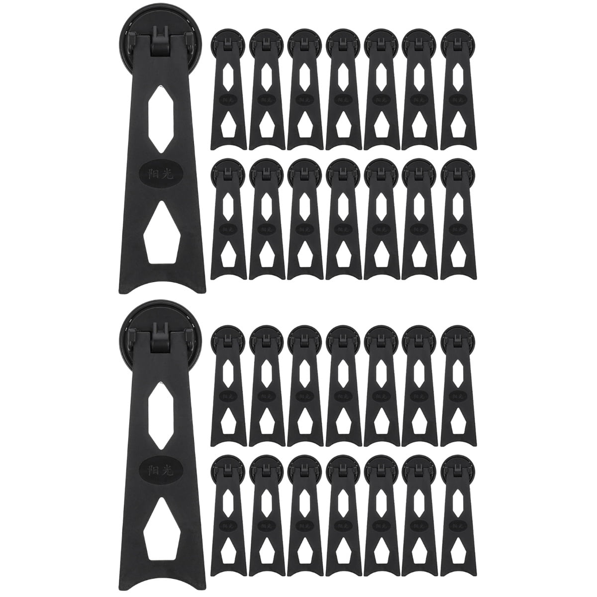 HEALEEP Picture Frame Display Rack 30Pack Plastic Simple Design Rounded ...