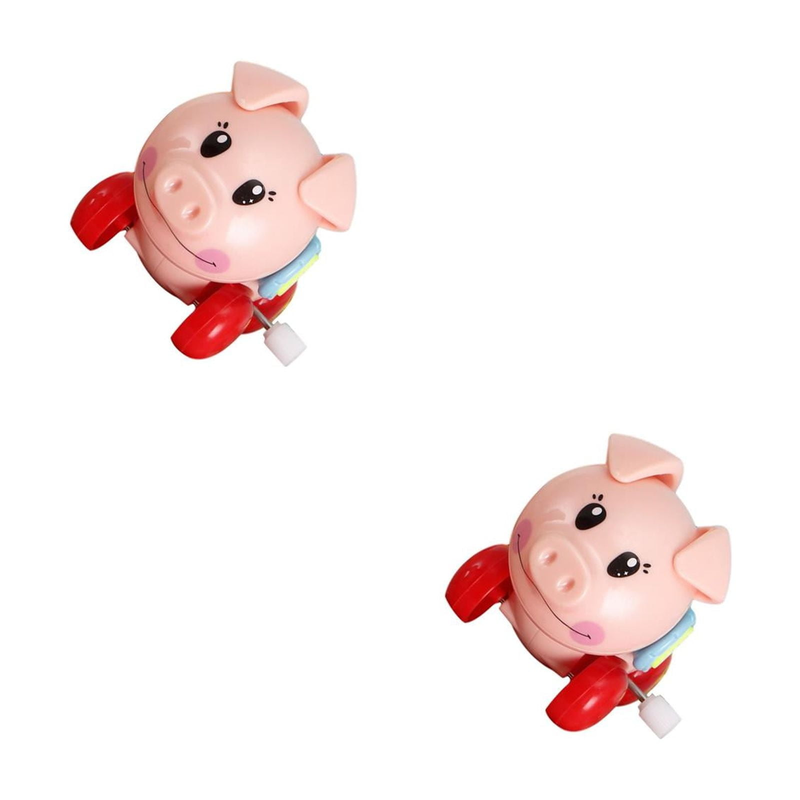 2 Pieces Pig Animals Easy to Grasp Toy Smooth for Babies - Walmart.com