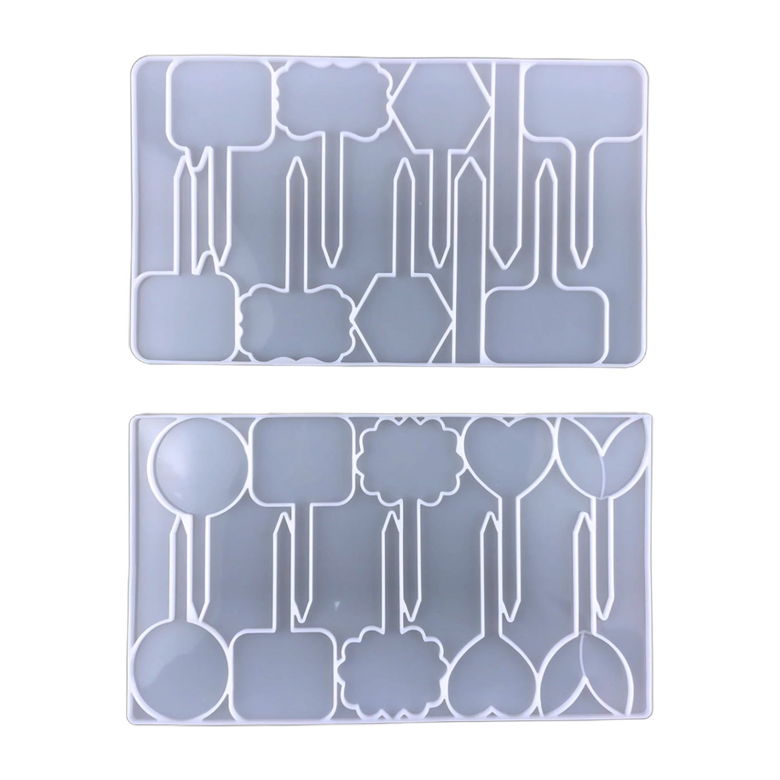 2 Pieces Plant Tag Dies T-shaped Garden Stake Plant Tag Die Suitable ...