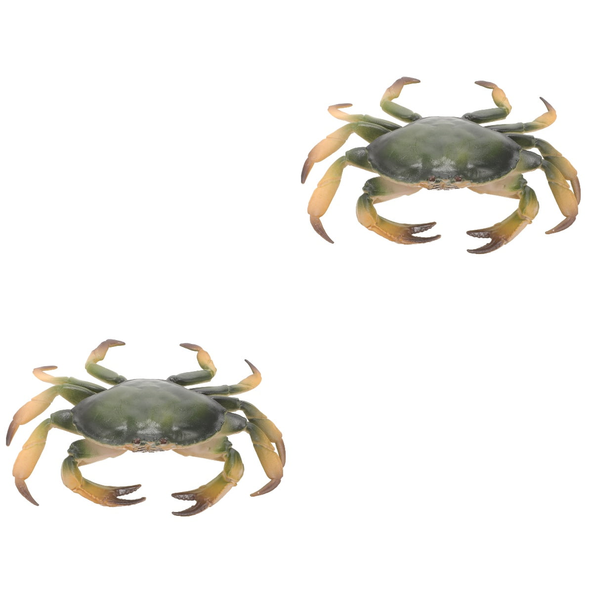 2 Pieces Plastic Crab Realistic Artificial Simulation - Walmart.com
