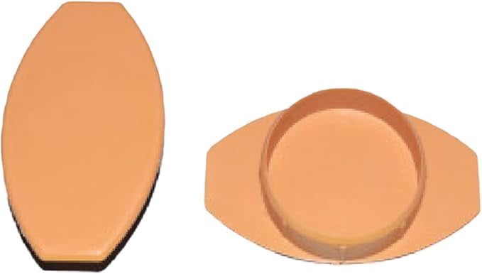 2 Pieces, Plastic Oblong Shaped Hinge Cover Cap Covers 35mm Hinge Holes ...