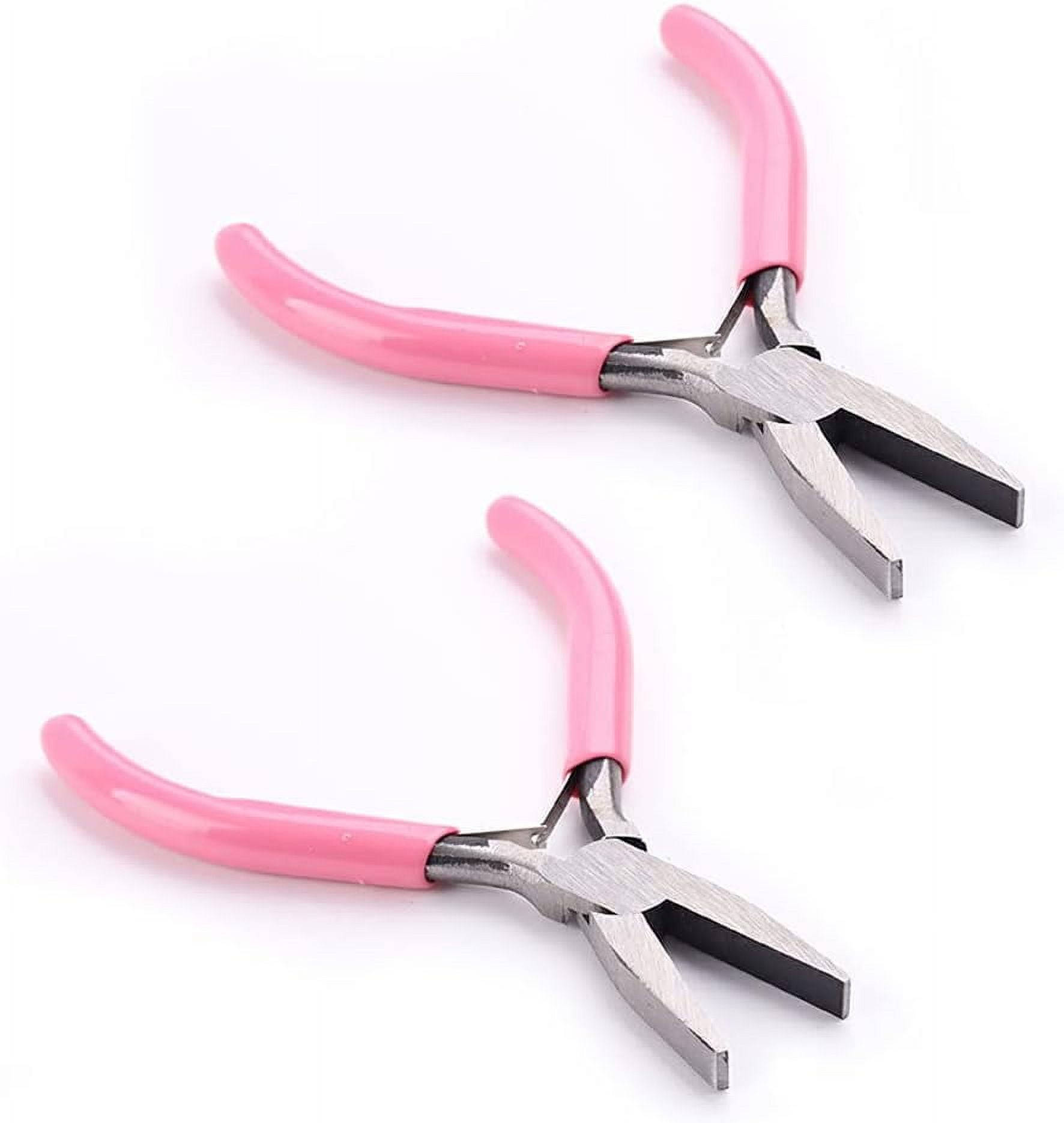2 Pieces Pliers Anti- for Slip Spring Loaded Nipper DIY Jewelry Making ...