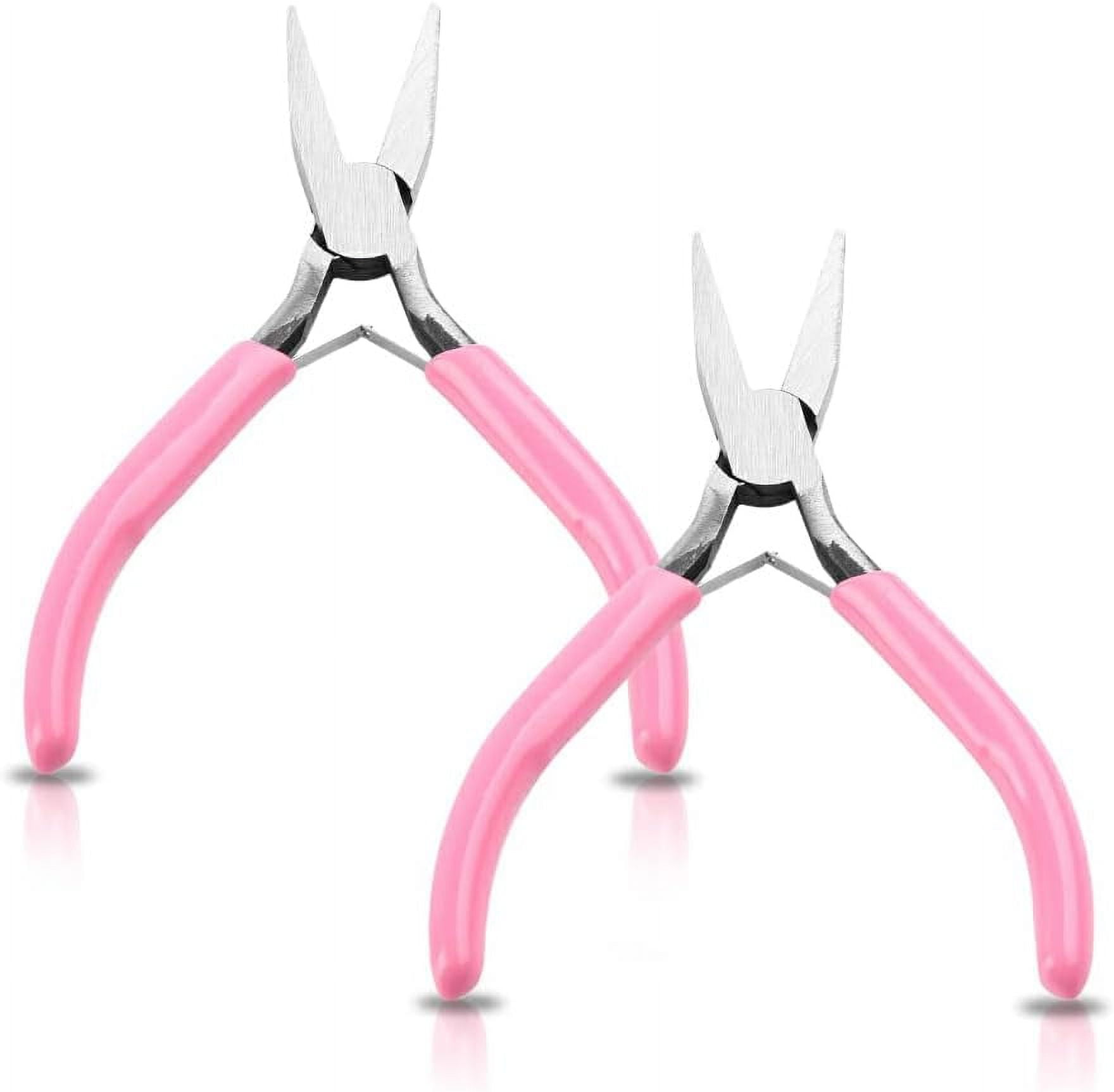 2 Pieces Pliers Stripping Non- for Slip Steel Spring Loaded Craft ...