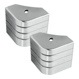 2 Pieces Pontoon Corner Caps Aluminum Deck Bumper Heavy Duty for Boat ...