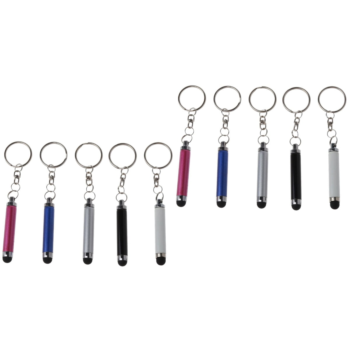 2 Pack Touch Screen Pen Stylus Keychain Portable Hand - Walmart.com
