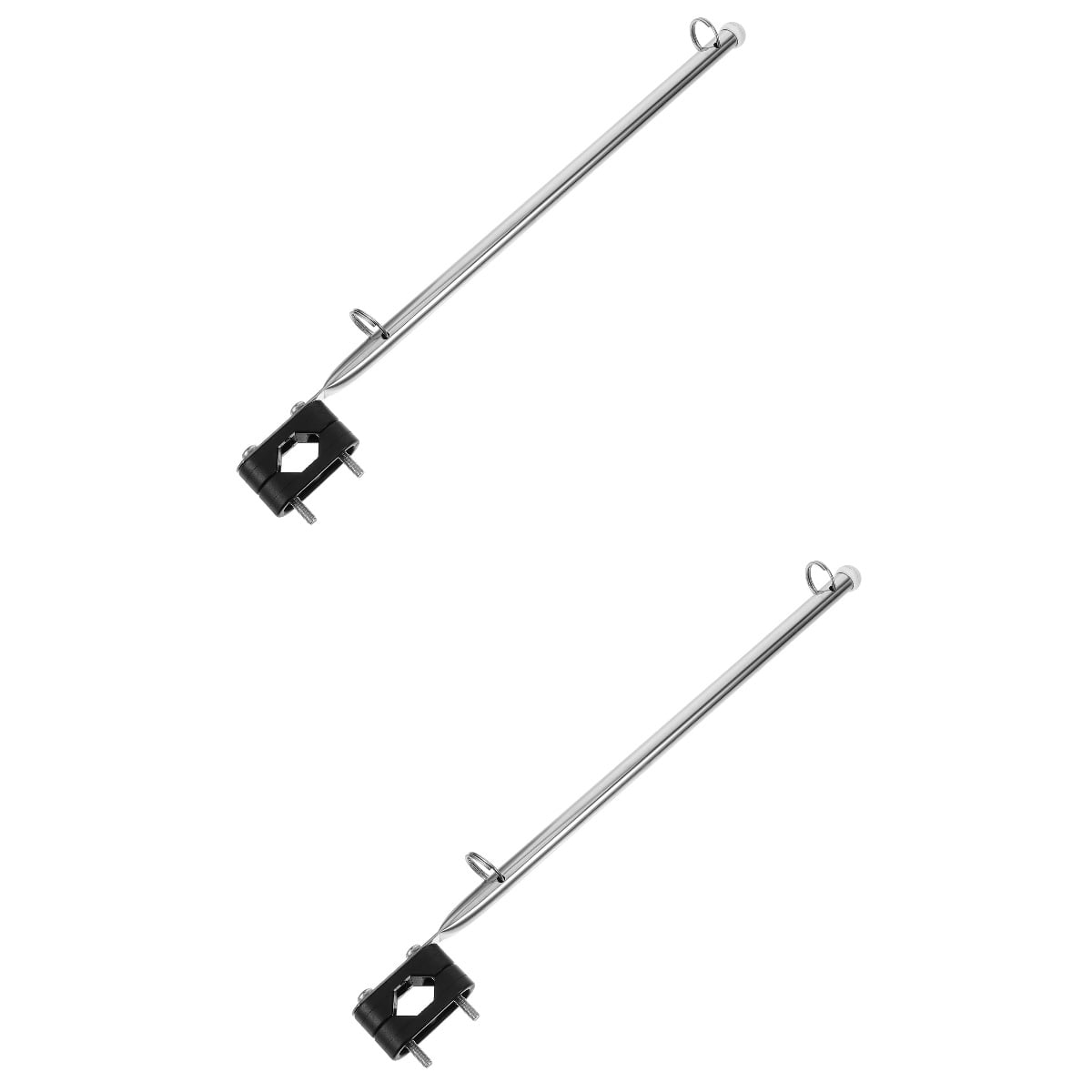 2 Pieces Practical Boat Flagpole Flag Support Rod Desk Flag Pole ...