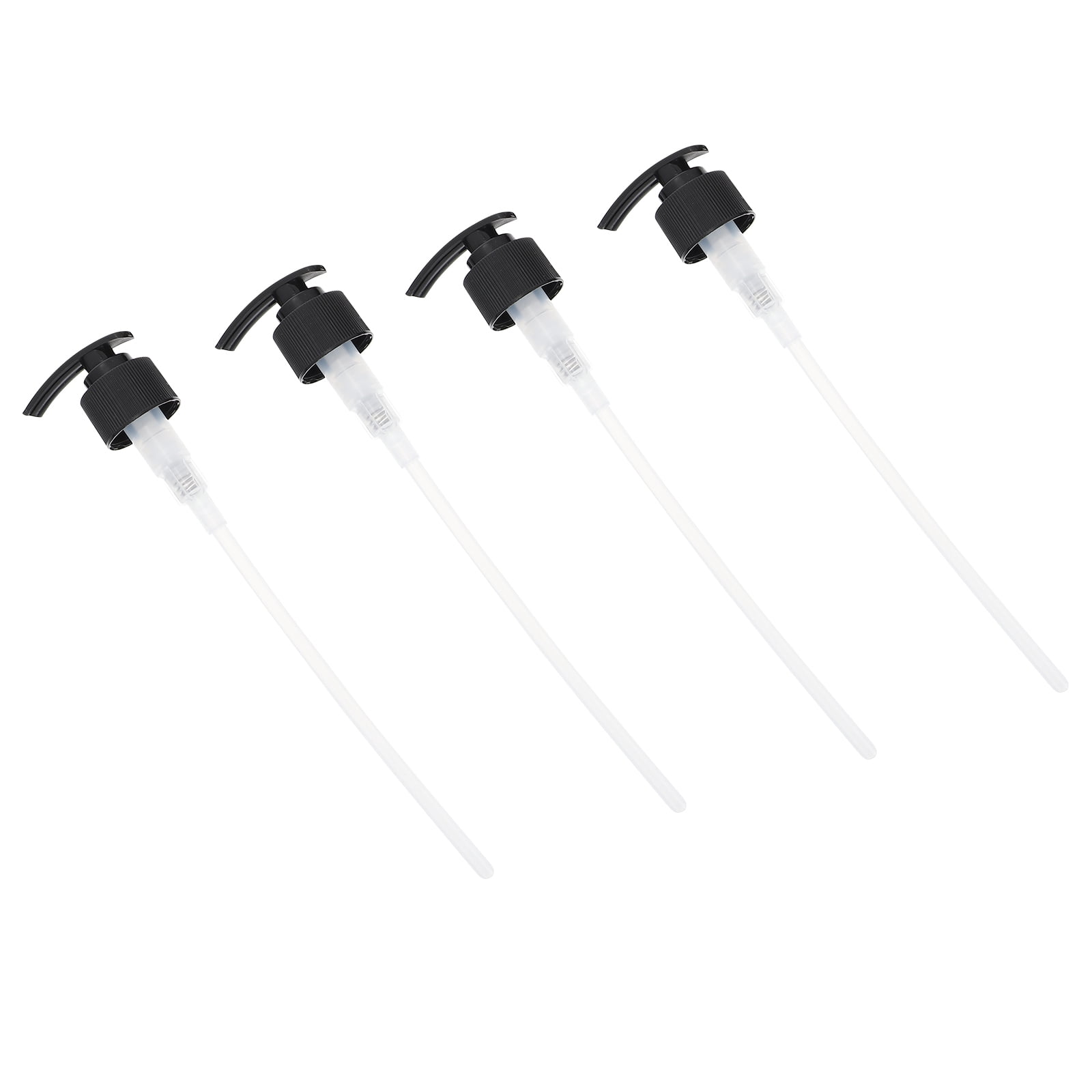 2 Pieces Pump Nozzle for Bottle Shampoo Replacement Black Soap ...