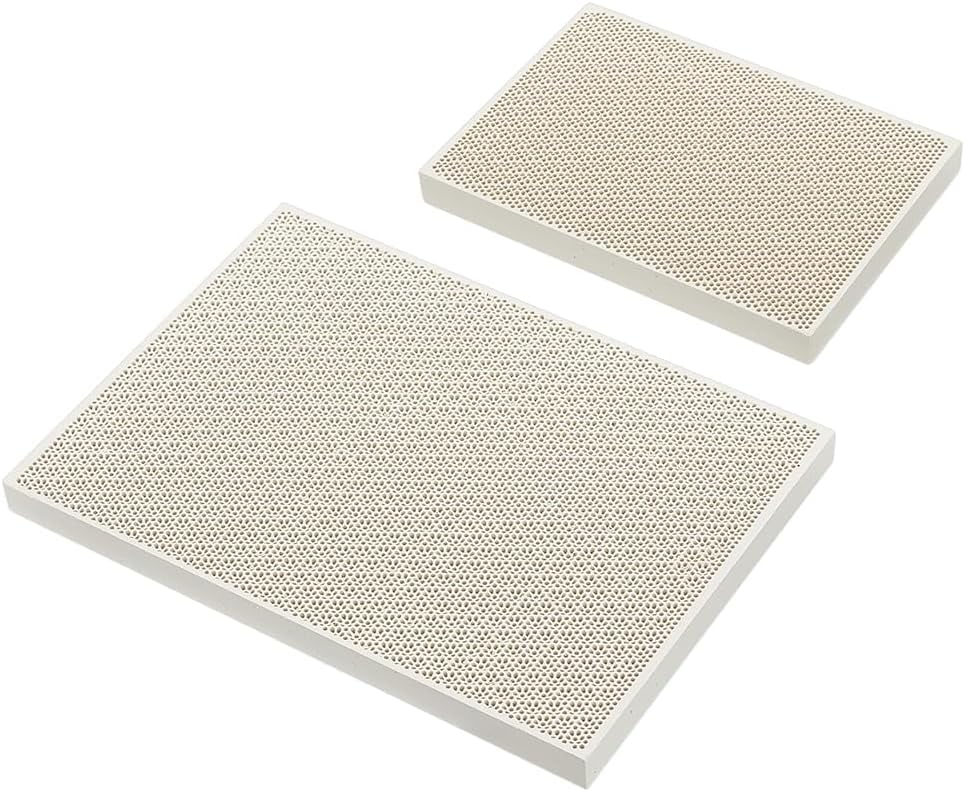 2 Pieces Quartz Honeycomb Soldering Board Welding Jewellers Heat Proof ...
