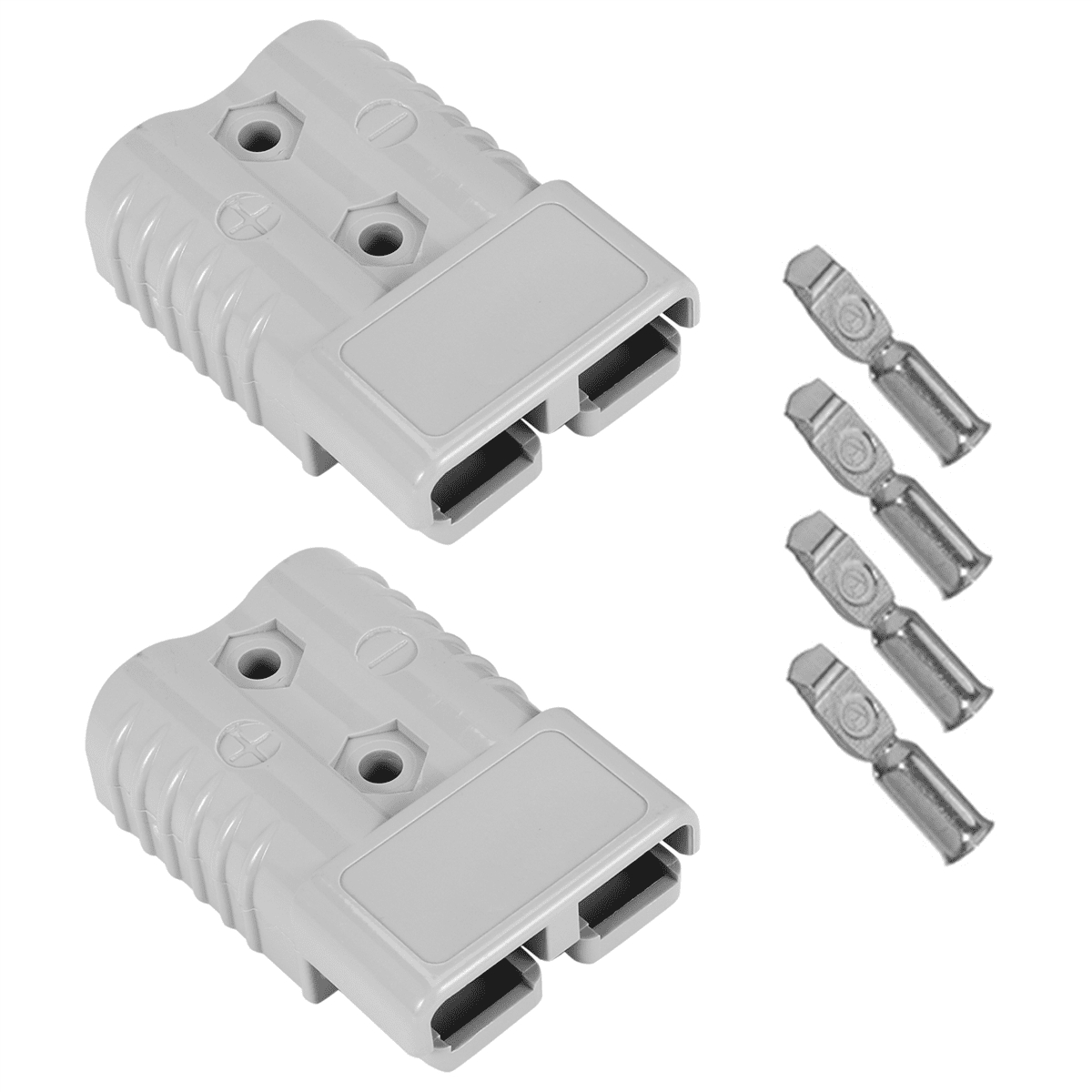 2 Pieces of Quick Connect Plug 175A 600V Battery Quick Connector Power Plug Winch Connection ...