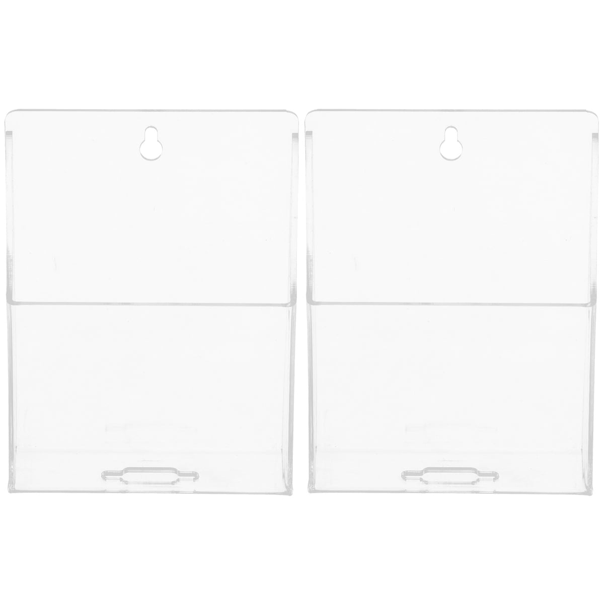 FENGGUIQU 2Set Multi-functional Acrylic Wall Mount Phone and Remote ...