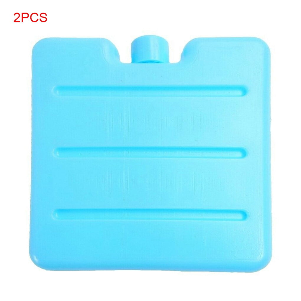 "2 Pieces Reusable Freezer Cool Block Ice Pack Outdoor Picnic Travel ...