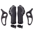 2 Pieces Road Bike Handlebar Grips Bar Ends Ergonomic Shock Absorbing Rubber for Touring ...