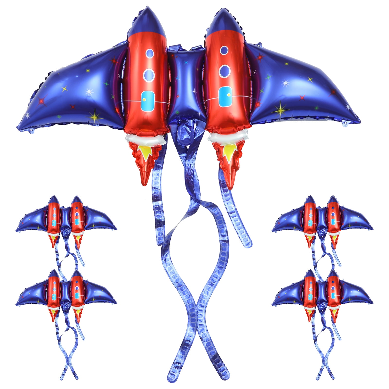 2 Pieces Rocket Wing Balloon for Party Balloons Shape Decorations ...