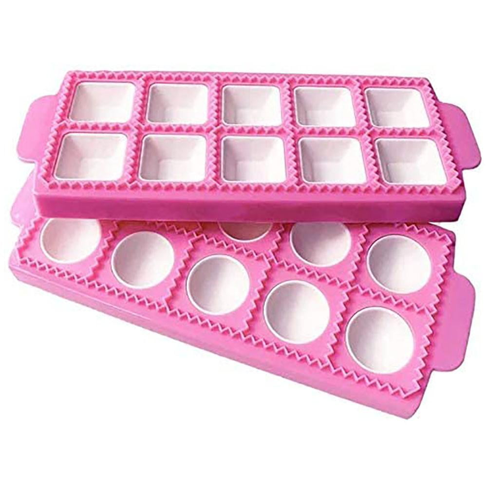 2 Pieces Round Ravioli Molds Italian Ravioli Molds Dumpling Molds for ...