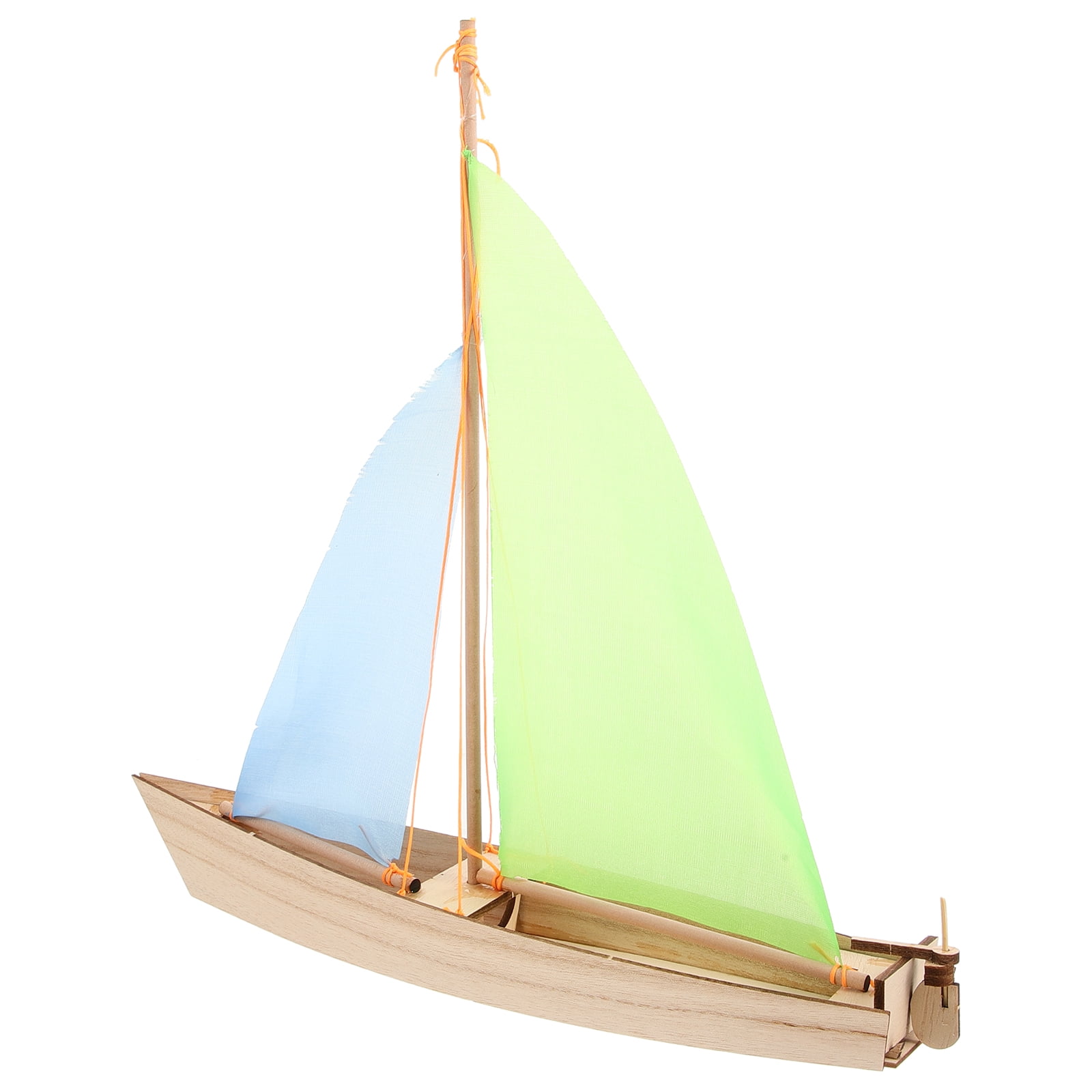 2 Pieces Sailing Model Toy Vintage Decor Handcraft Ship Mold Puzzle 3d ...