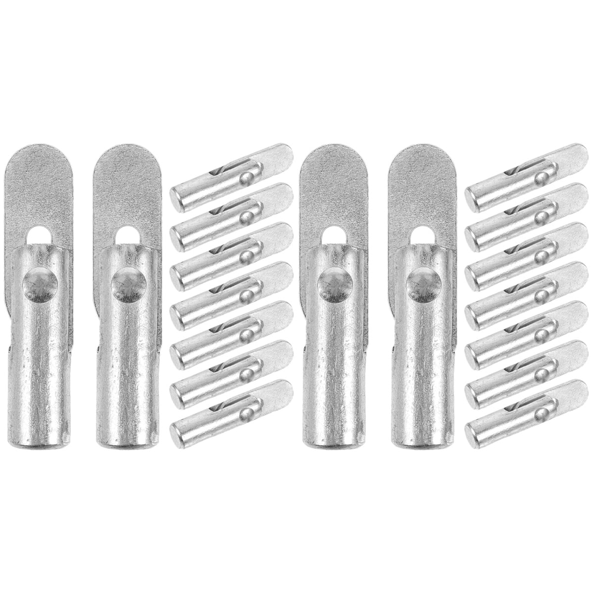 2 Pieces Scaffolding Lock Pin Shelf Brackets Locks Barn Door Silver ...