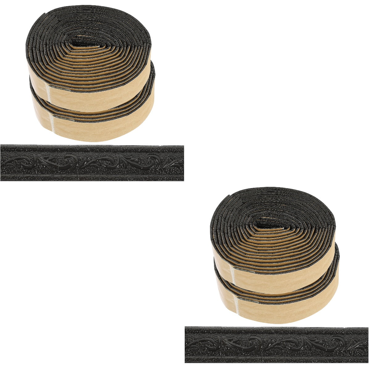 2 Pieces Seamless Flexible Foam Molding Ceiling Edge Trim - Walmart.com