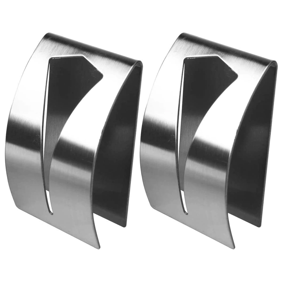 2 Pieces Self Adhesive Towel Hook Holder, Stainless Steel Kitchen Towel ...