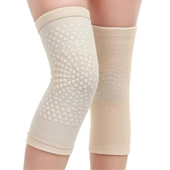 2 Pieces Self Heating Knee Pads, Thermal Knee Support Sleeves for ...