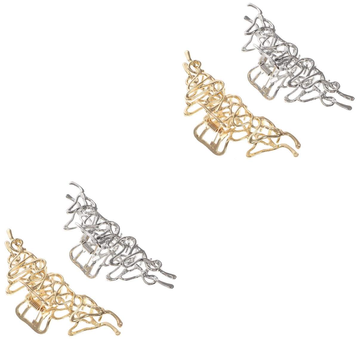 2 Pieces Shark Card Hair Claw Clips for Working Banquet - Walmart.com