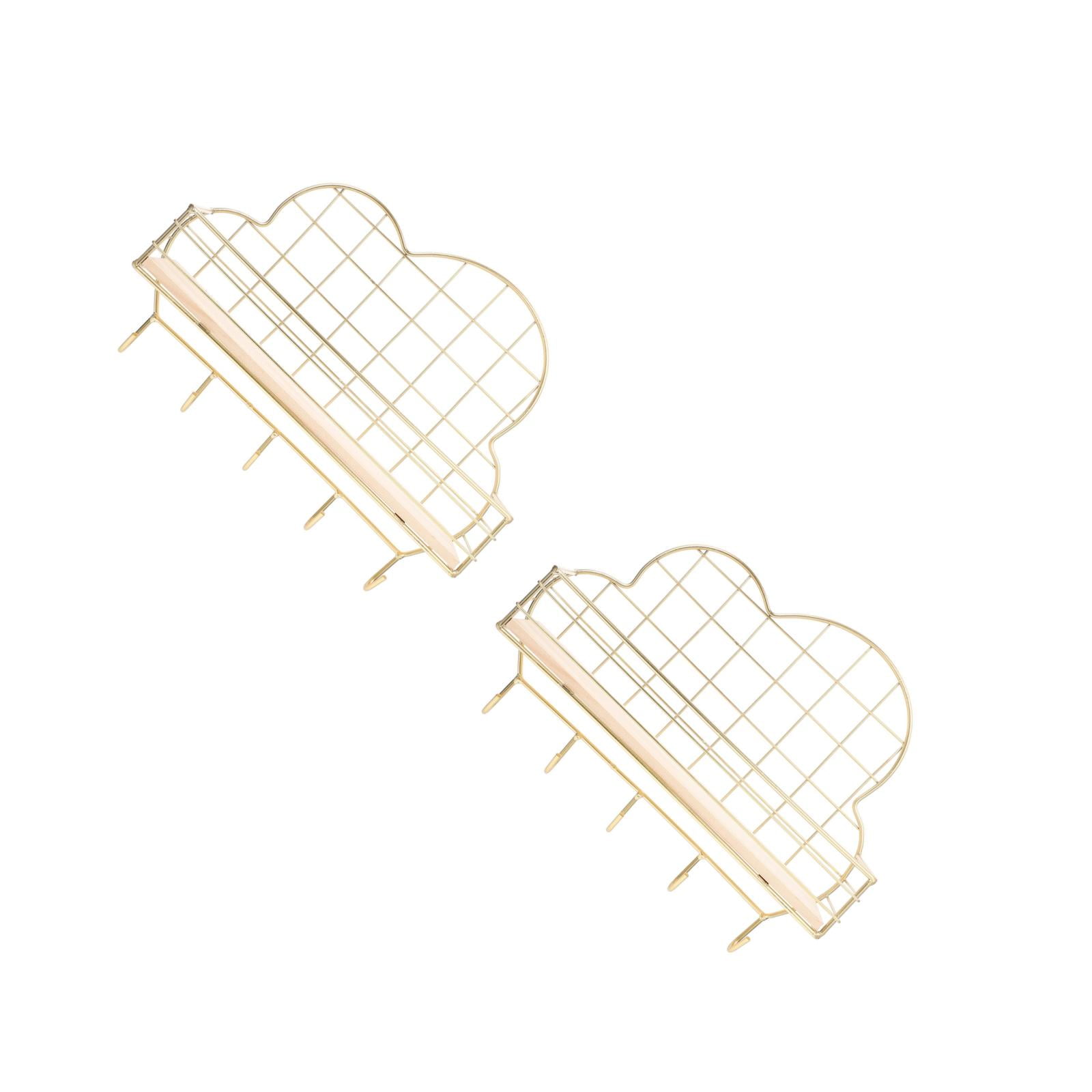 2 Pieces Shelves Unit Porch Storage Rack Organizer Goldendoodle ...