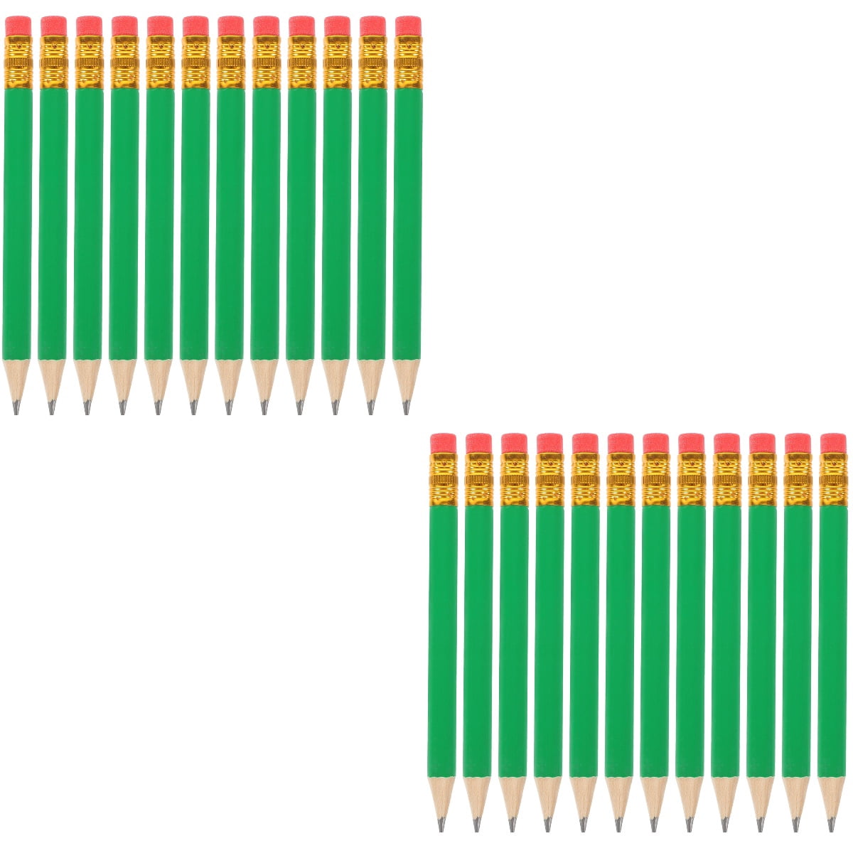 2 Pieces Short Pencil Inspiration Pencils Art Student Toddler Green ...