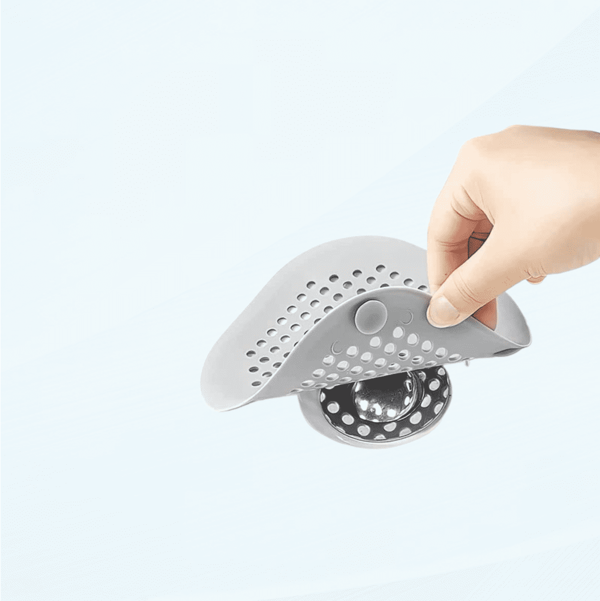 2 Pieces Shower Drain Hair Catcher Bathtub Stopper Home Drain ...