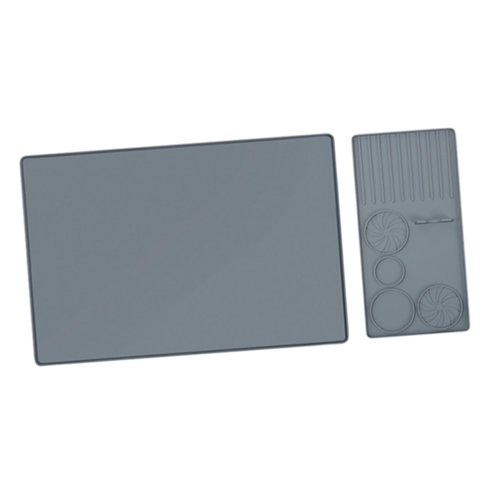 2 Pieces Silicone Coffee Mat Espresso Tamping Mat Counter Pad Durable ...