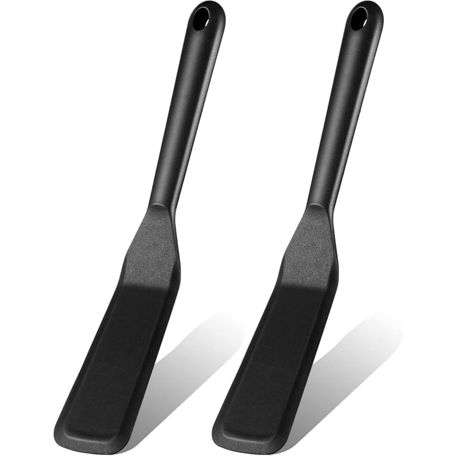 Non Stick Cooking Spatula, Flexible Silicone Spatula with Long Handle ...
