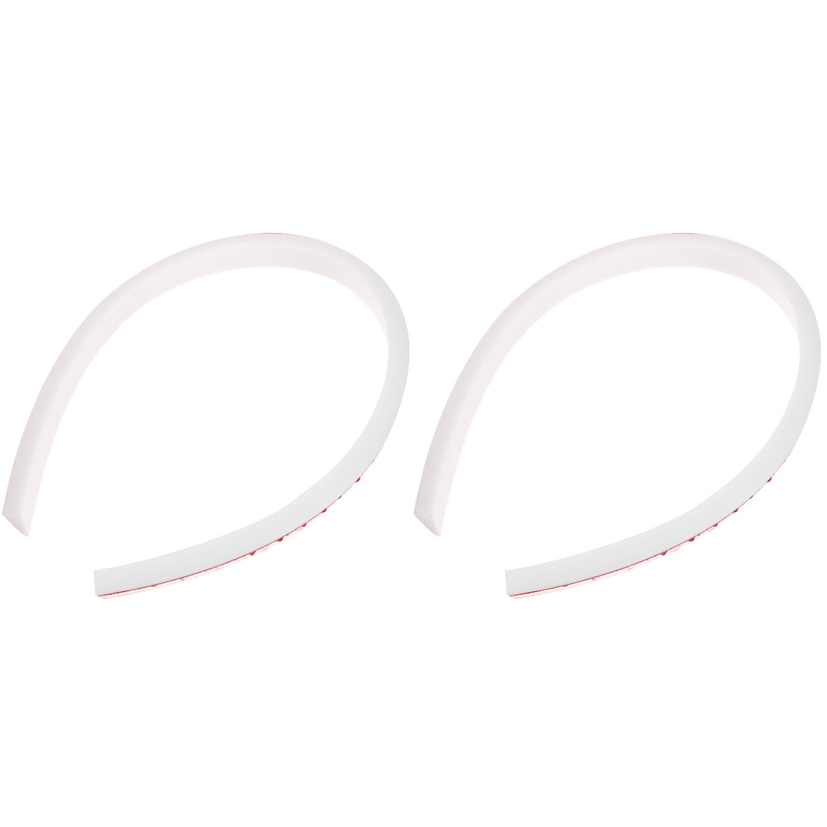 2 Pieces Silicone Water Retaining Strip Shower Barrier Stopper Bath ...