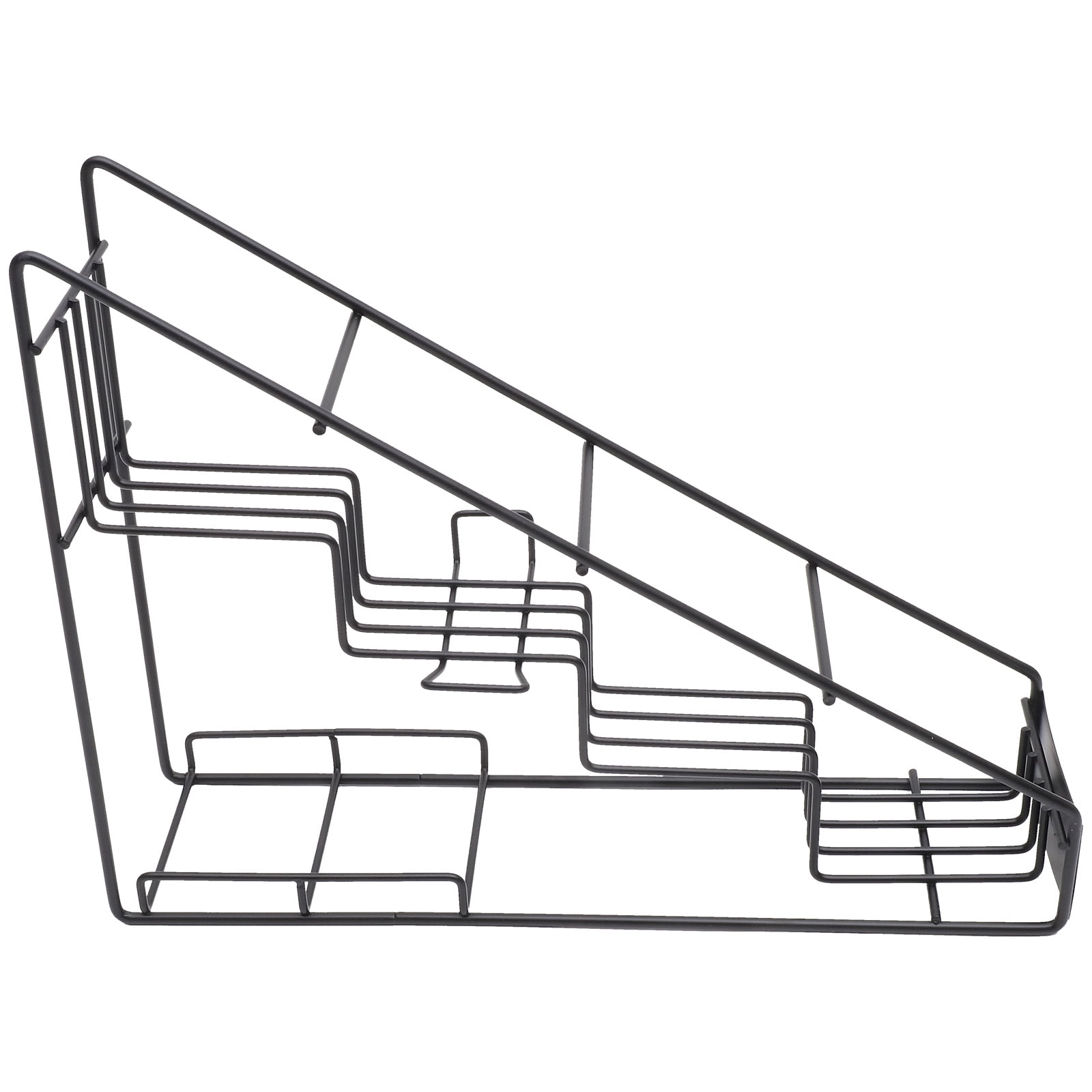 2 Pieces Slanted Spice Rack for Drawer Syrup Storage Pump Simple Travel ...