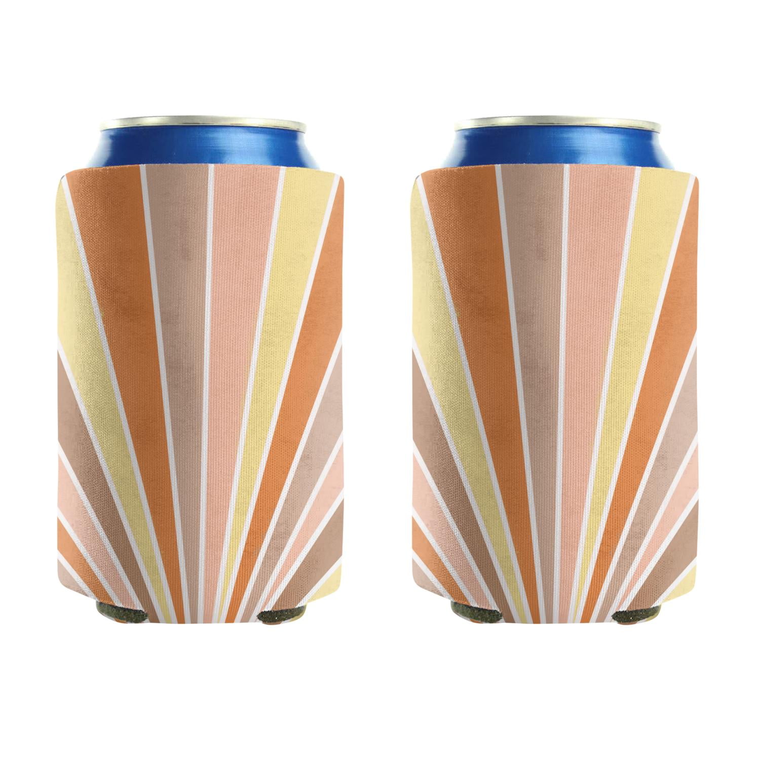 2 Pieces Sleeves Beer Cooler Bags Insulated Collapsible Can Sleeves ...