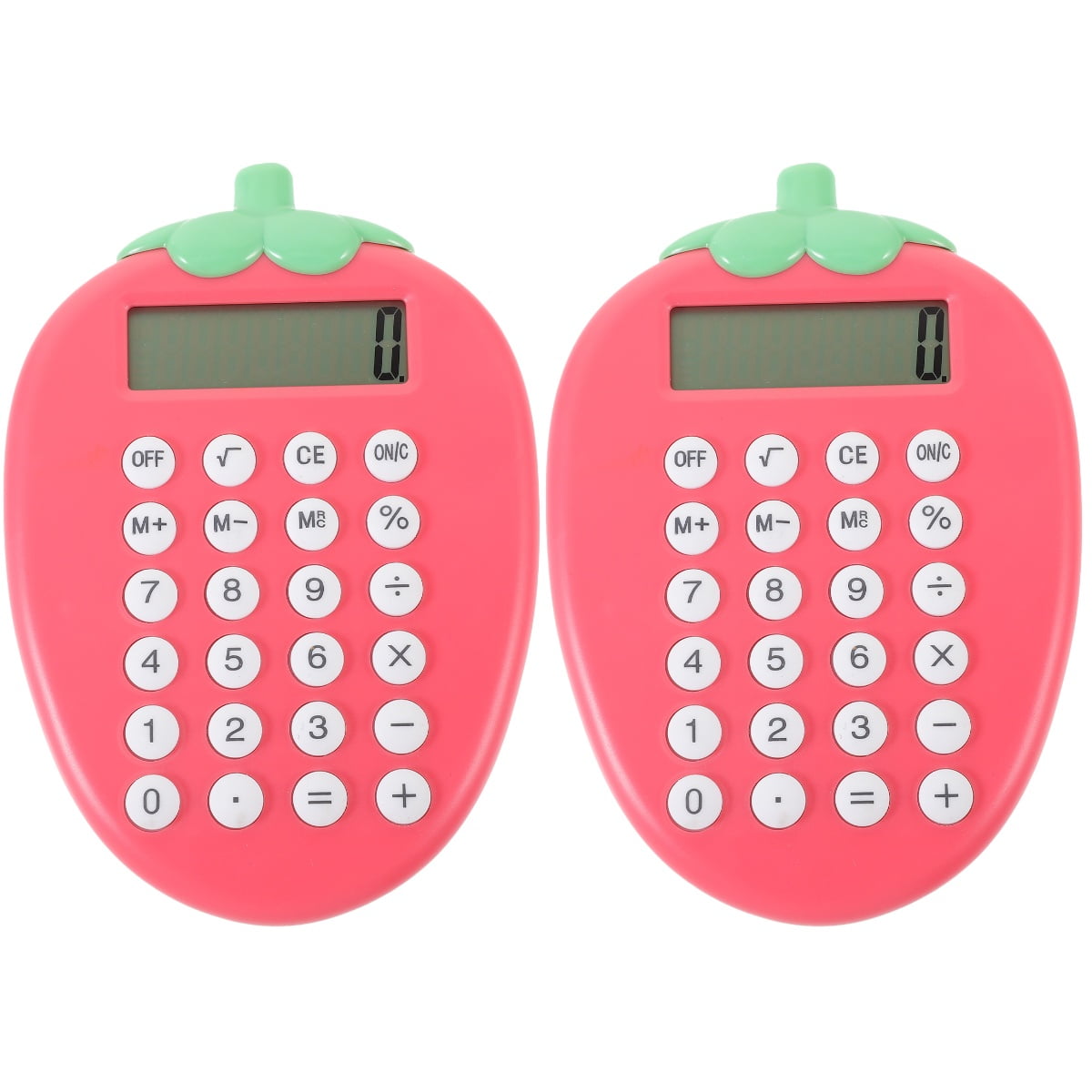 2 Pieces Small Calculator Decor Adorable Office Desktop Cartoon Chaiers ...