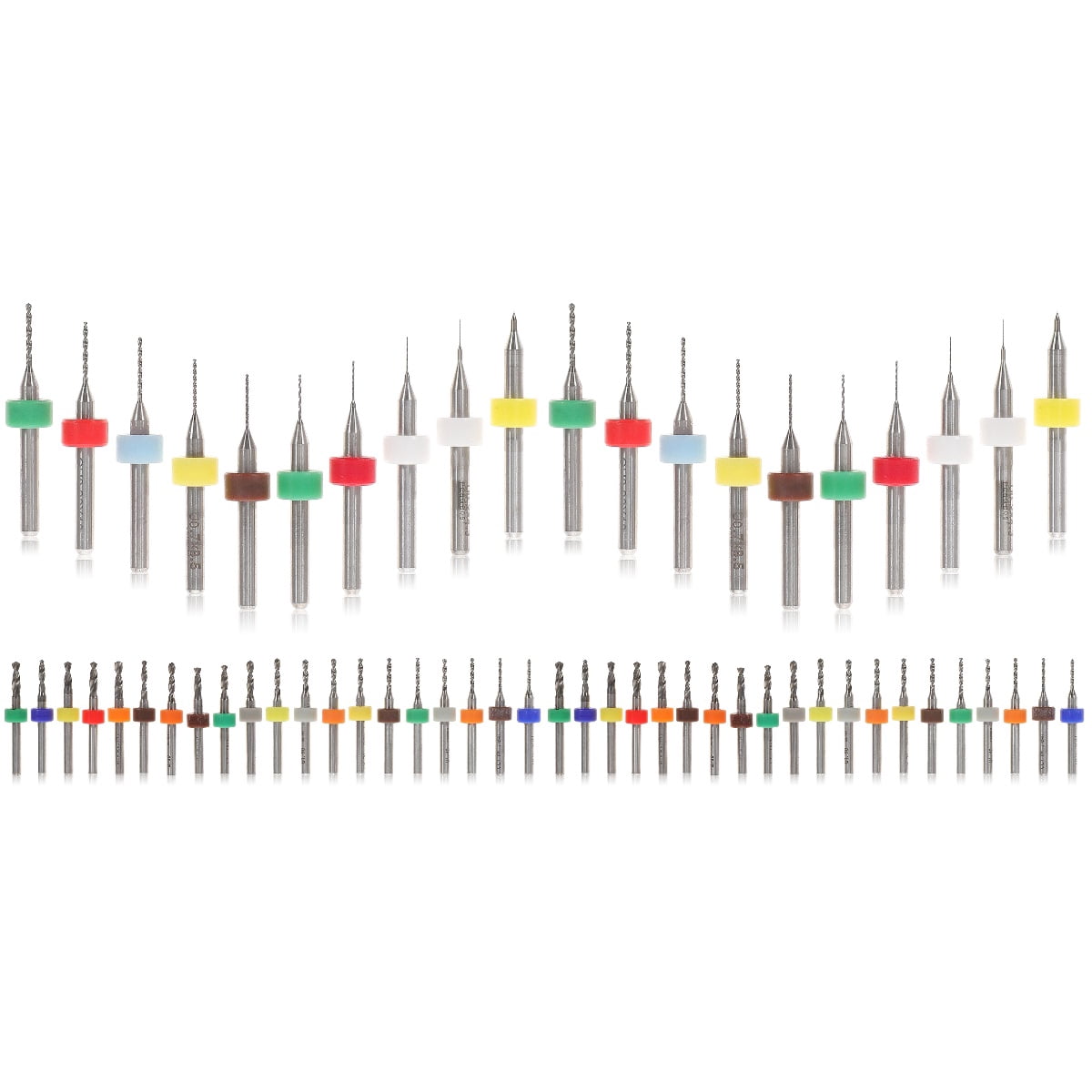 FESTFENDS Hobbyists Micro Drill Bit Set Assorted Color 60Pcs - Walmart.com