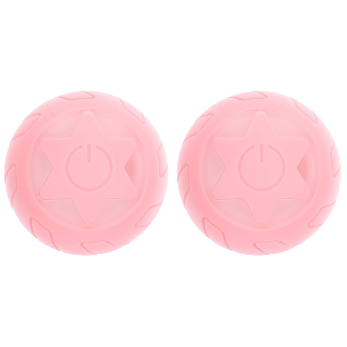 2 Pieces Smart USB Rechargeable Interactive Cat Toy Ball with Colorful ...