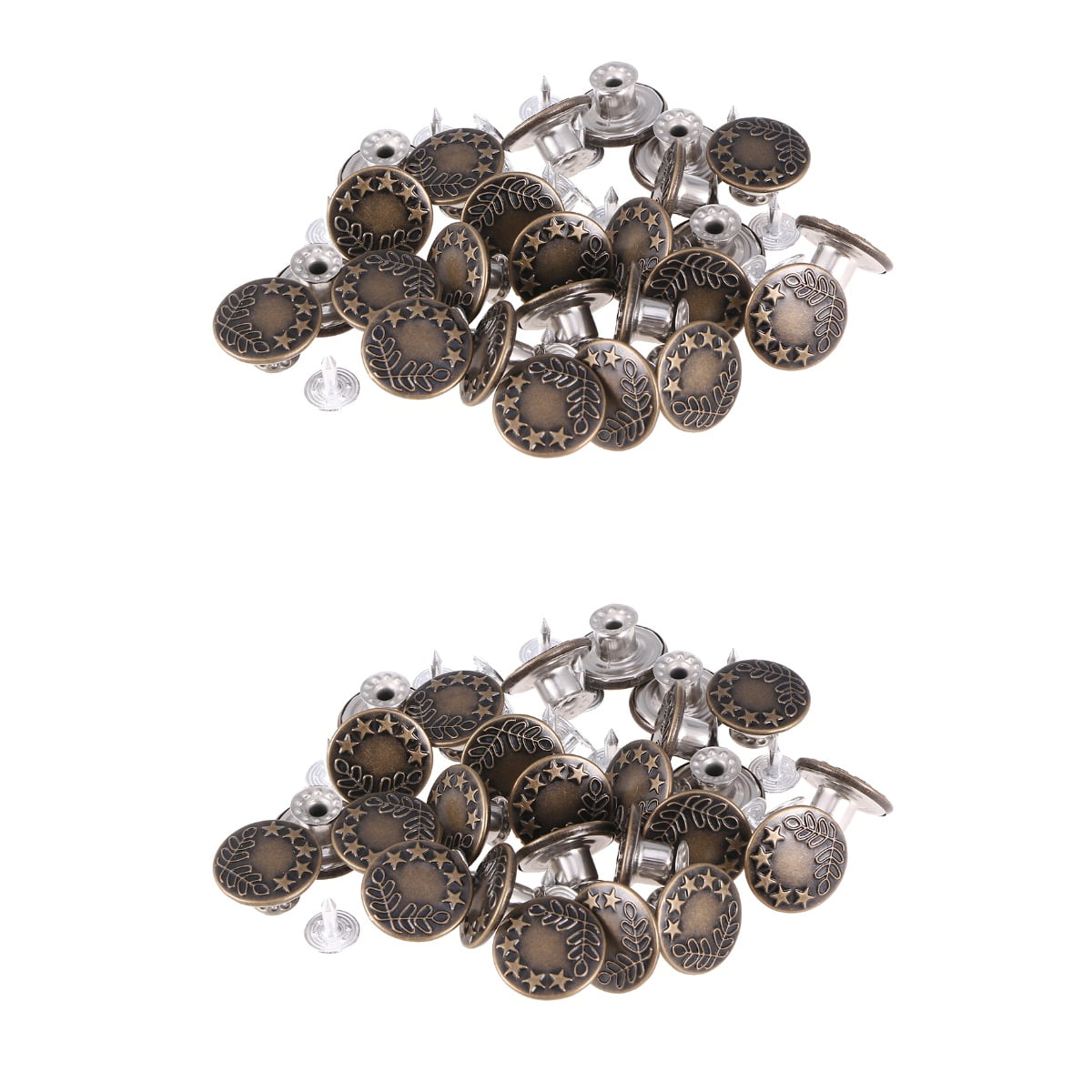 2 Pieces Snap Fasteners for Fabric Spring Buckle Fittings - Walmart.com