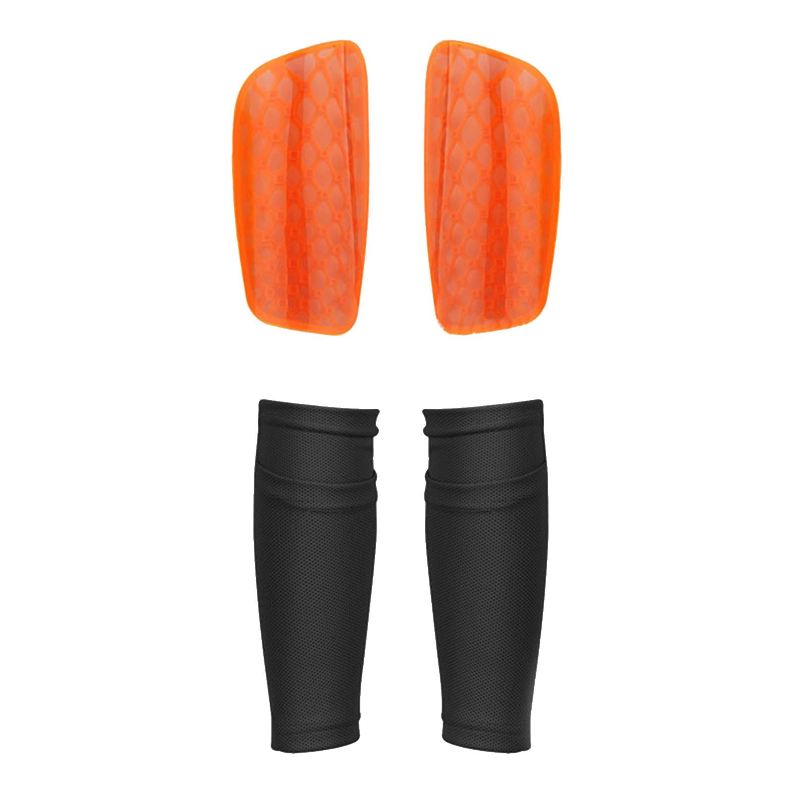 2 Pieces Soccer Shin Guards Calf Sleeves Kids Athlete Leg Sleeves Pads ...