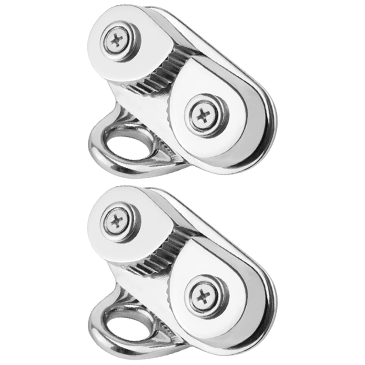 2 Pieces Sprung Sailboat Cam Cleat Stainless Steel Quick Release Splint ...