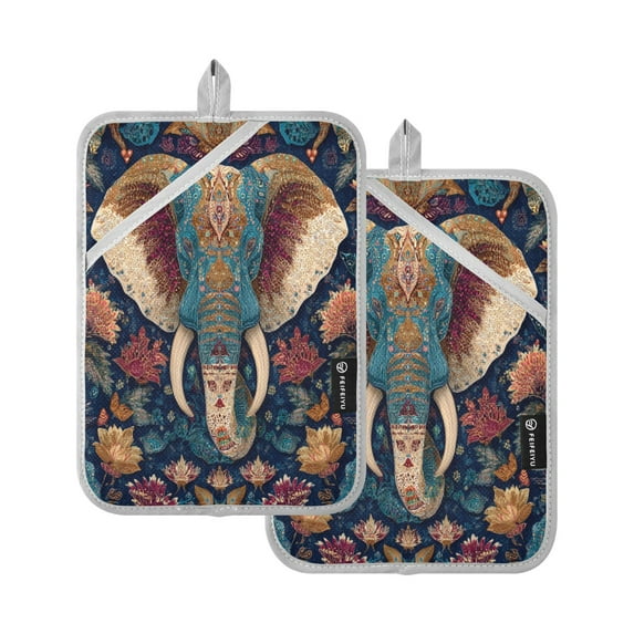 2 Pieces Square Heat Insulation Pads Square Heat Insulation Gloves Oven ...