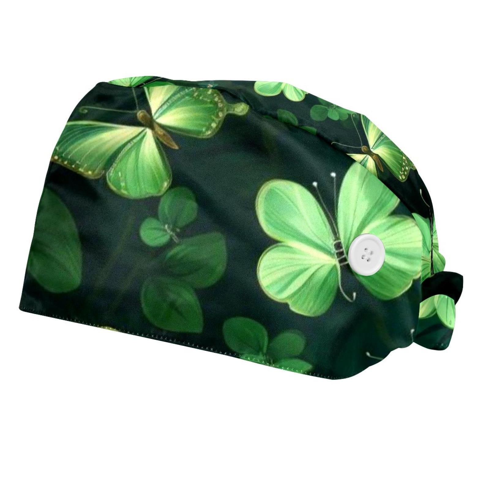 2 Pieces St. Parikh's Day Working Cap with Buttons and Sweatband ...