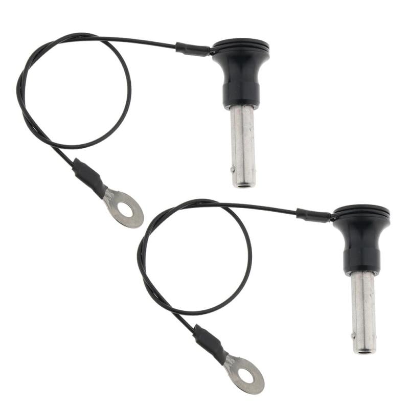 2 Pieces Stainless Steel Ball Lock Quick Release Pin, Push Button, Fine ...