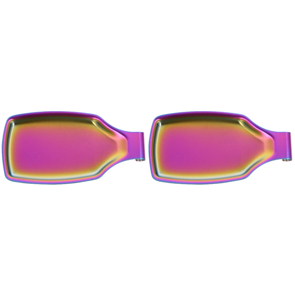 2 Pieces Stainless Steel Spoon Holder Rest Buffet Ladle Kitchen ...