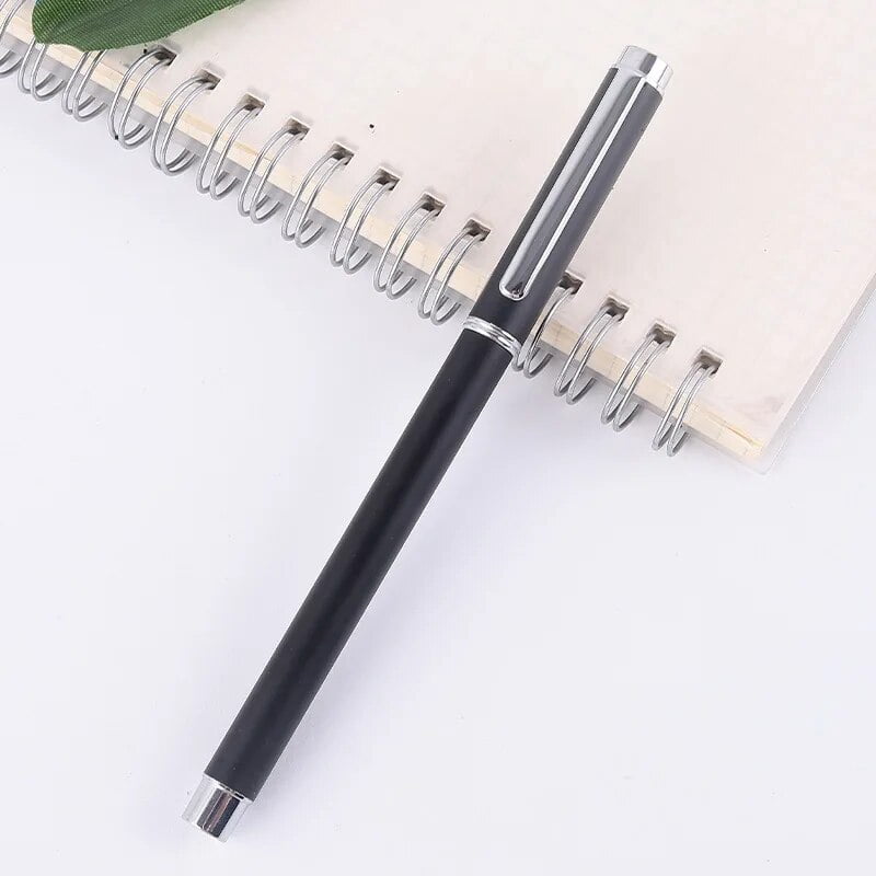 2 Pieces Stationery Metal Frosting Gel Pen F Cblack - Walmart.com