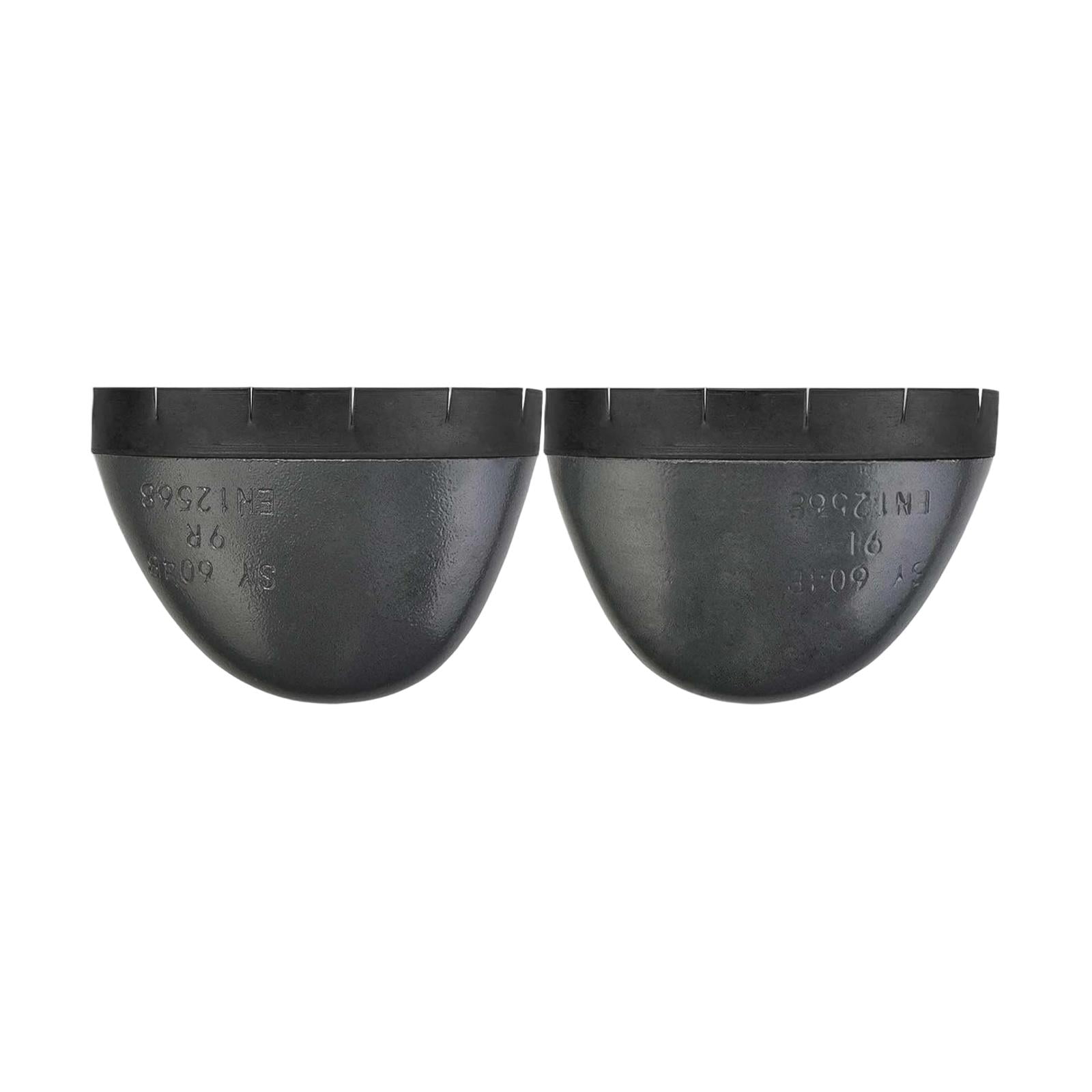 2 Pieces Steel Toe Covers Shoe Caps Metatarsal Tips Durable Steel ...