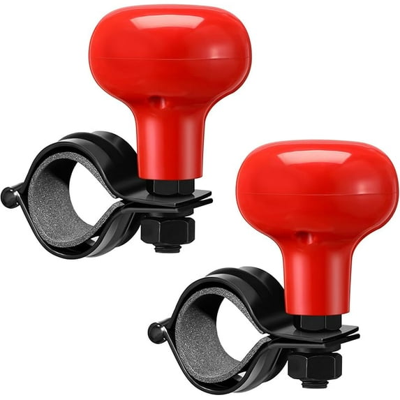 2 Pieces Steering Wheel Knob Spinner Suicide Knobs Steering Wheel 360 ...
