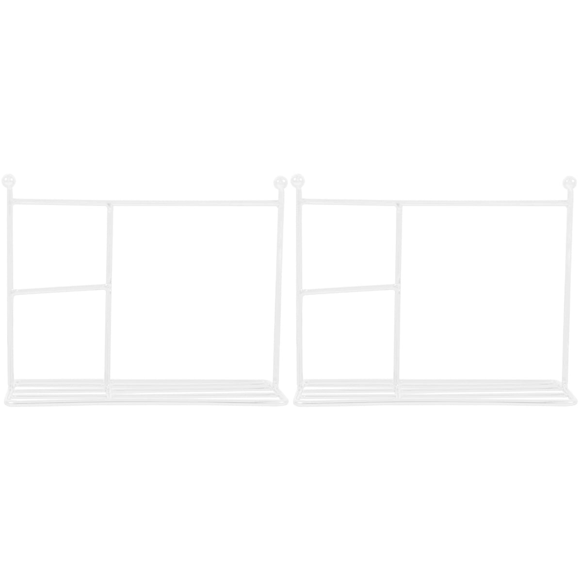 2 Pieces Storage Display Stand Doll Clothes Holder Garment Shelf Baby ...